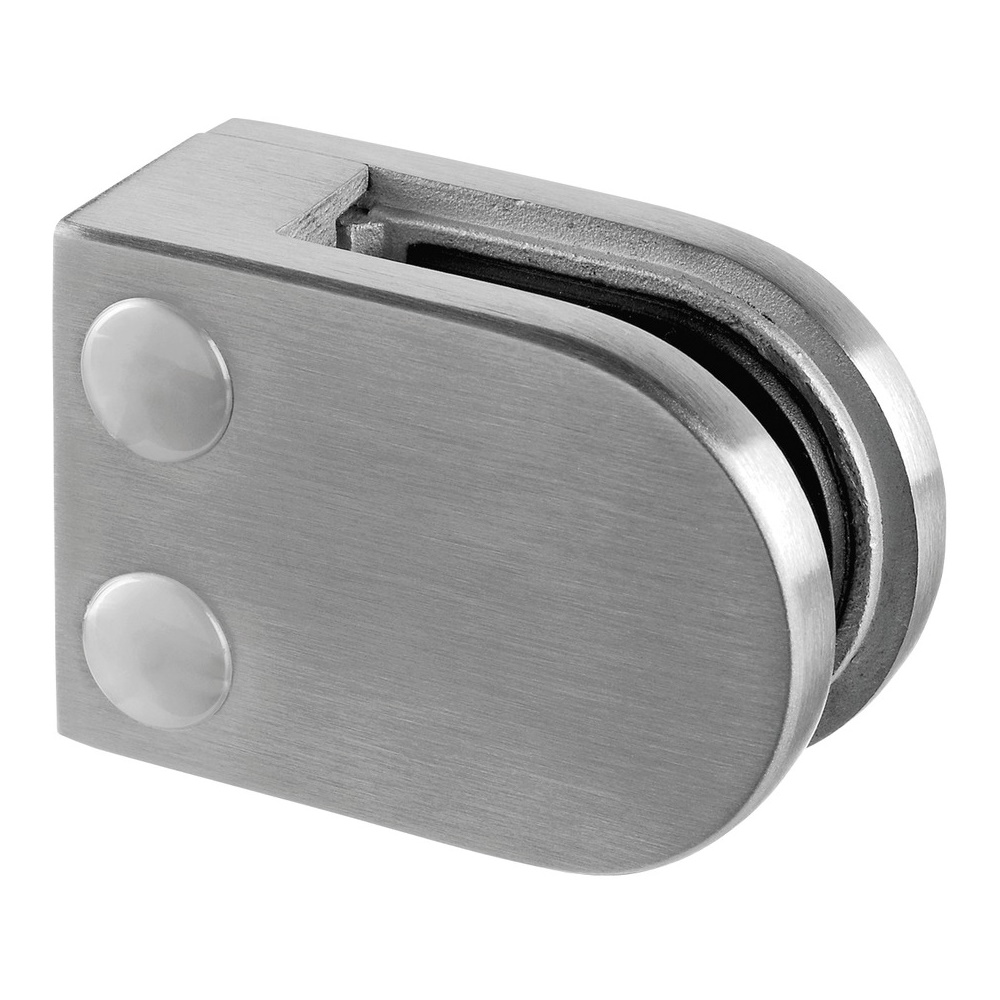 Classic D-shaped Stainless Steel Glass Clamp