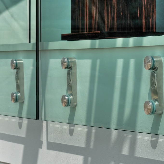 Round Glass Adapter - Double Point